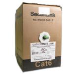 1000 ft. Solid UTP CAT6 (550MHz) Network Cable - CMR - SecureLink – Modcom