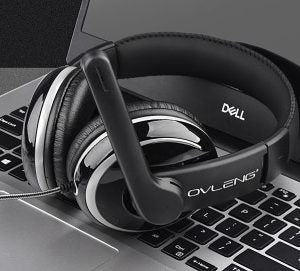 Ovleng Gaming Headset for any 3.5mm devices + USB 7.1 Audio Dongle Com ...