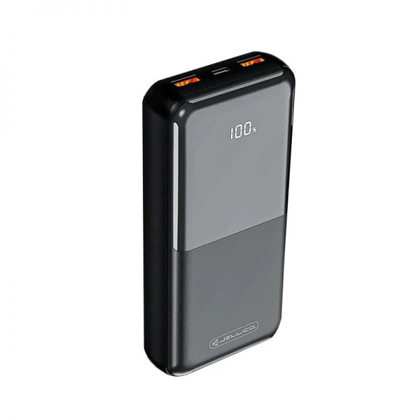 Jellico P29 20000mAh Power Bank with LED Display,PD 20W, USB-A 22.5W F ...