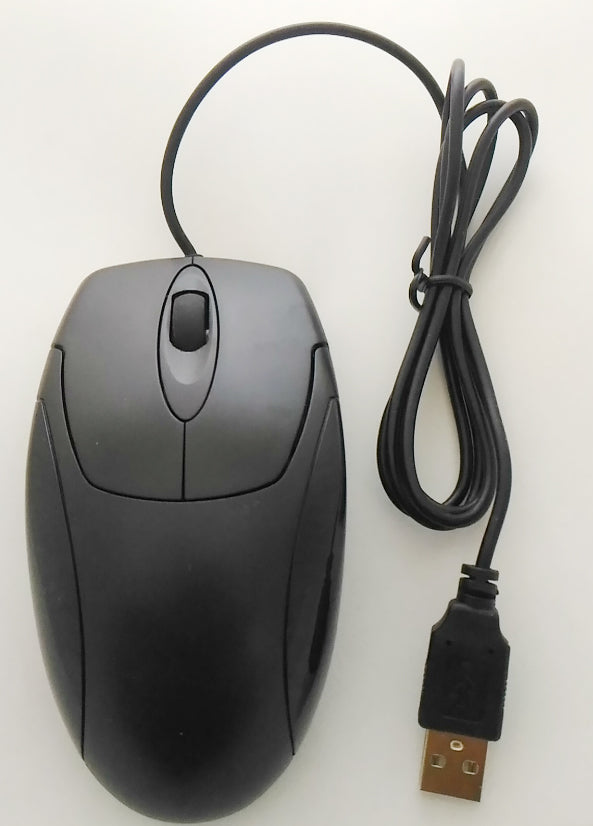 4F USB 2.0 Optical Mouse Black – Modcom