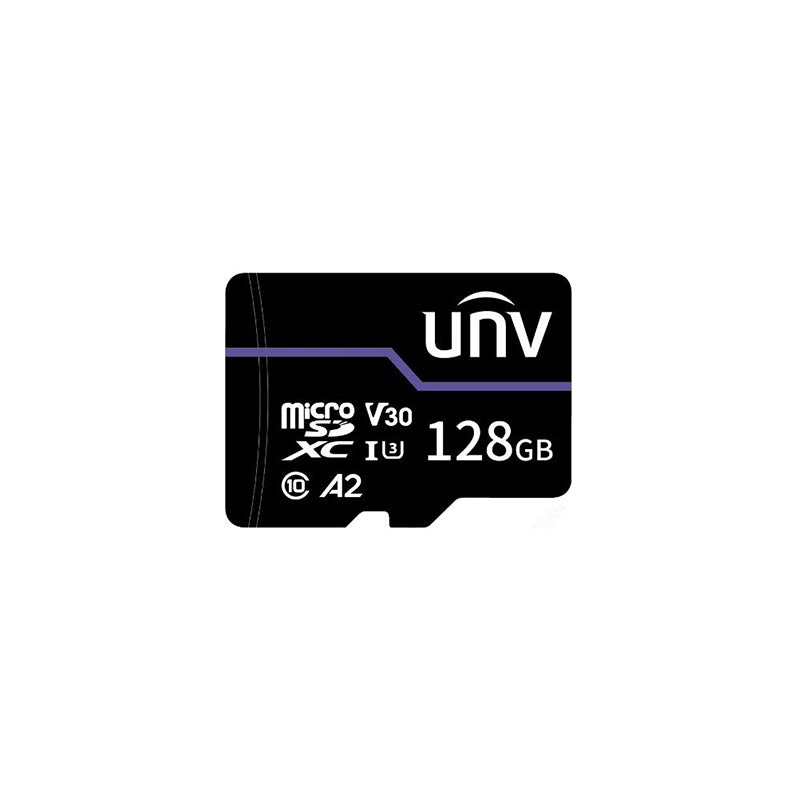 UNV TF Purple Surveillance High Speed Micro SD Card Option 128GB/128TB ...