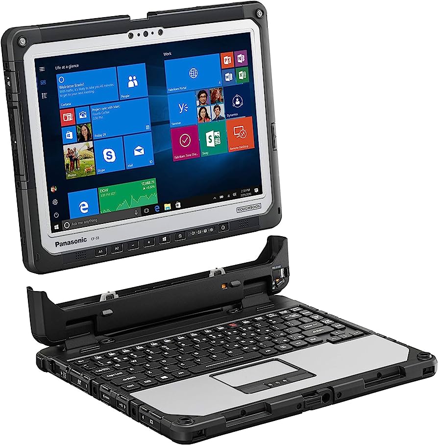 Panasonic ToughBook CF-33, Intel Core i5-6300U 2.4GHz, 8GB, 240GB SATA ...