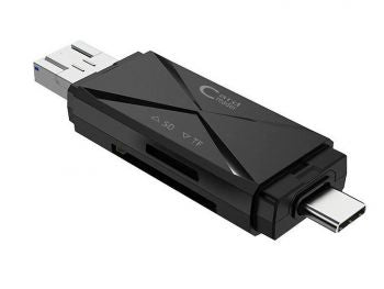 Type C/Micro USB OTG/USB Card Rader TF/SD Card Multifunction Crad Read ...