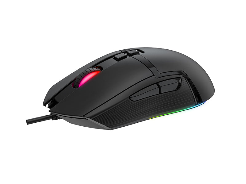 Havit MS1016 USB Wired RGB Light 2400DPI, 6 buttons Gaming Mouse_Black ...