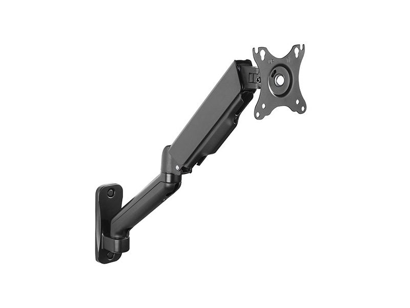 SINGLE MONITOR ELEMENTAL WALL-MOUNTED GAS SPRING MONITOR ARM 17-32inch ...