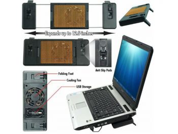Mini Laptop Cooler with Fan and USB Connection – Modcom