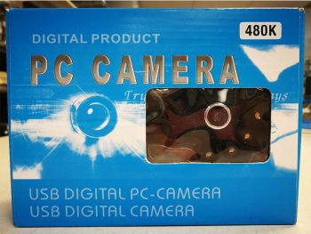 PC USB2.0 Webcam 800x600 With Mic_Foot Shape – Modcom