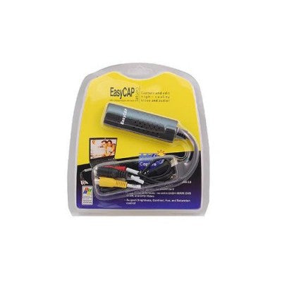 Audio EasyCAP USB 2.0 Capture Card converter RCA CVBS AV S-Video CCTV ...